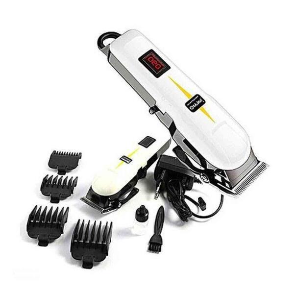 Geemy Professional Hair Clipper, Rechargeable Hair Cutting Machine ...