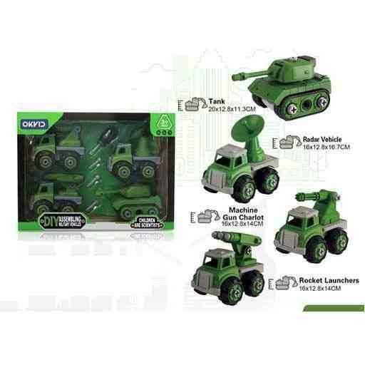Poco kids DIY MILITARY TANK SET | Compare and buy in Best Price in ...