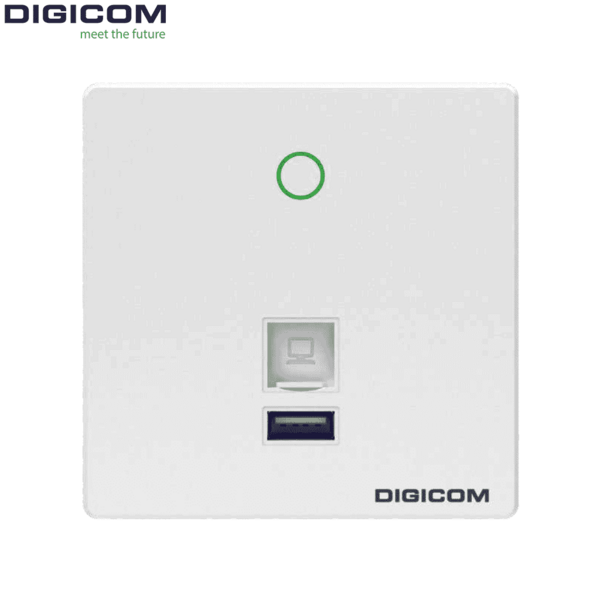 Digicom DG-PW560Q 300 Mbps Inwall Access Point | Compare and buy in ...