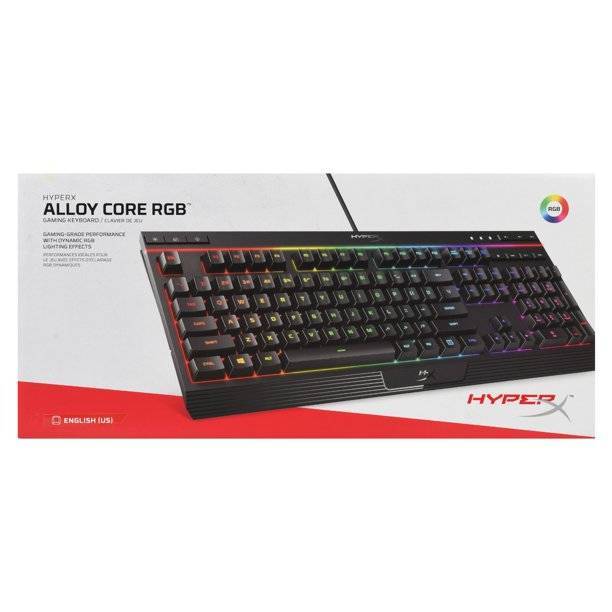 HyperX Alloy Core RGB Membrane Gaming Keyboard | Compare and buy in ...