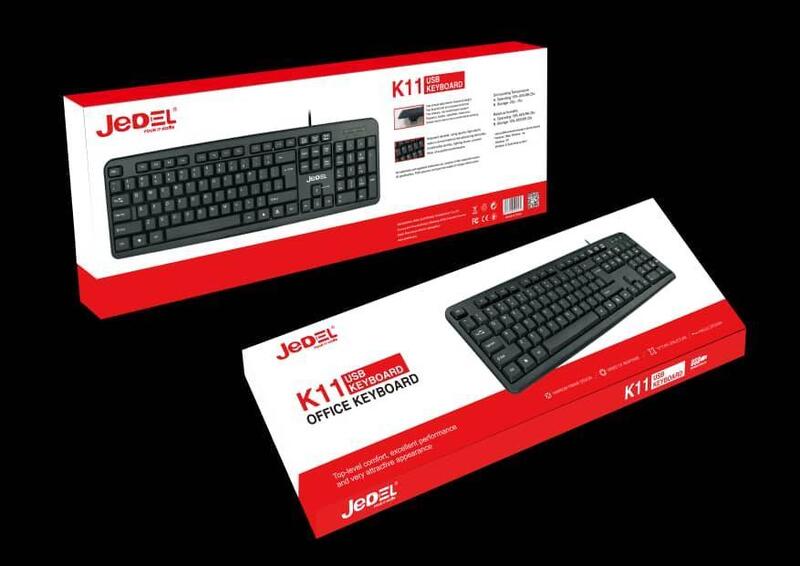 Jedel K11 Wired USB Keyboard, Office Keyboard | Compare and buy in Best ...