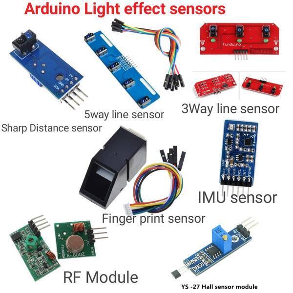 Arduino Light Effects Sensors DIY Project All Sensors Kit | Compare and buy in Best Price in ...