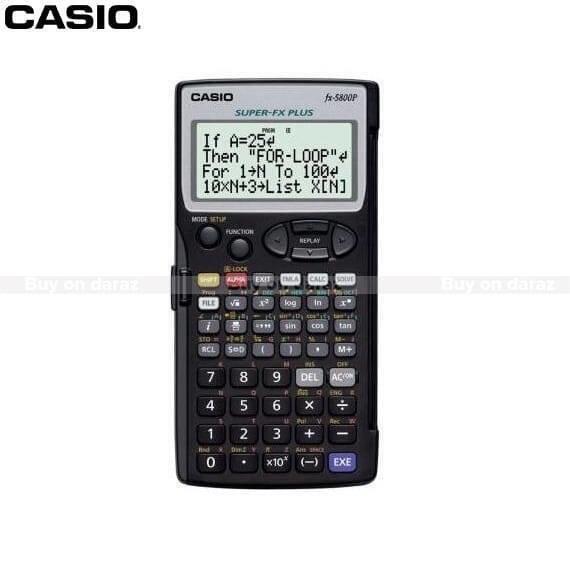 Casio Fx-5800P Programmable Scientific Calculator (12 Digit) | Compare ...