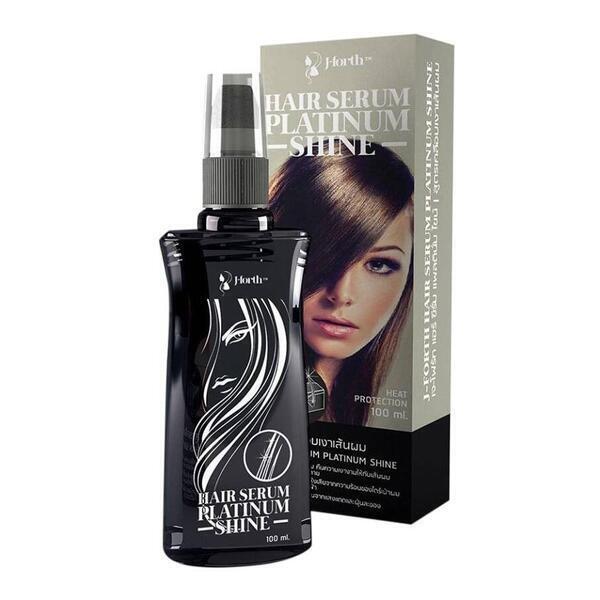 J-Forth Hair Serum Platinum Shine Heat Protection Intensive Formula ...