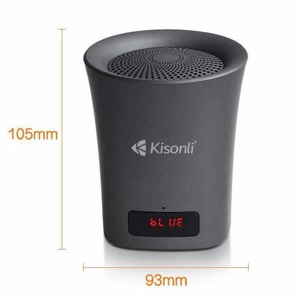 Kisonli Mobile Phone Mini Speaker Radio Wireless Subwoofer Speaker ...