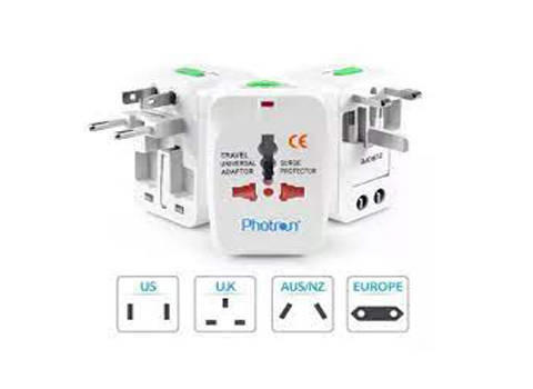 Surge Protection Universal Travel Power Plug Adapter | Compare and buy ...