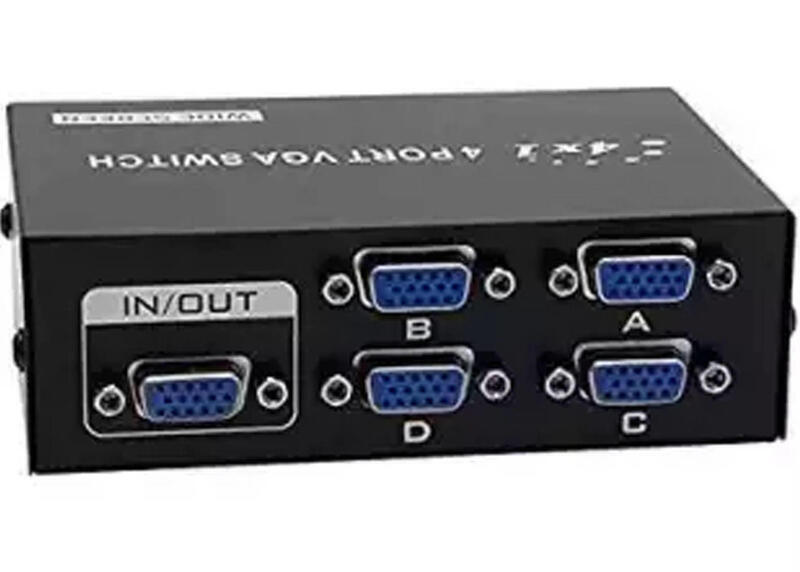 Vga Splitter 4 Port 150 Mhz (1 Input 4 Output)- Generic | Compare and ...