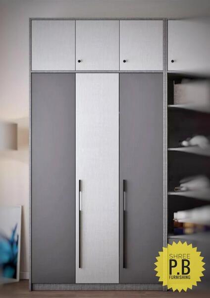 3 Door MDF Board Modern Wardrobe | Compare and buy in Best Price in Nepal | sastokhoj.com
