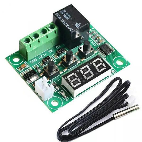 DC 12 VOLT Thermostat Thermometer Temperature Controller | Compare and ...