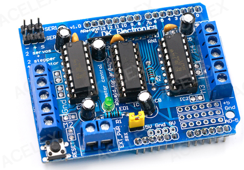 L293d Motor Control Shield Motor Drive Expansion Board For Arduino Compare And Buy In Best
