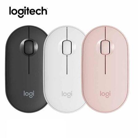 Logitech Pebble Wireless Mouse with Bluetooth - Silent, Slim Mouse ...