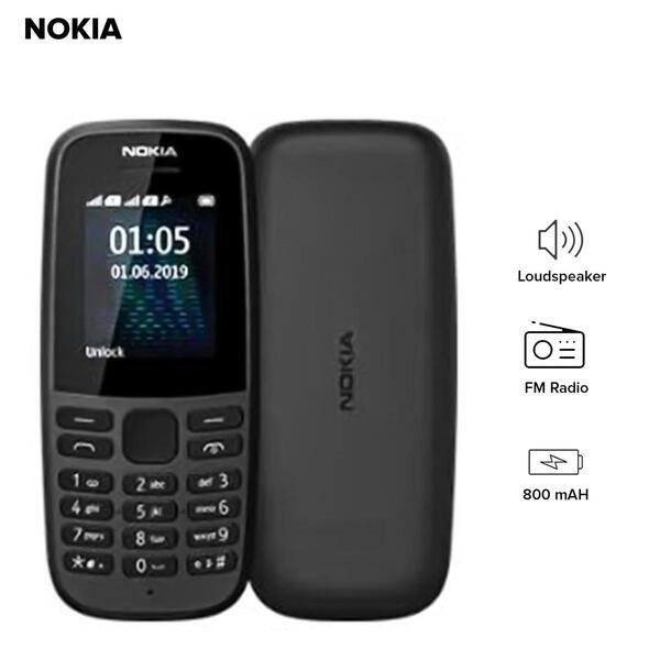 Nokia 105 Dual Sim Feature Phone (2019) 4th Edition | Compare and buy ...