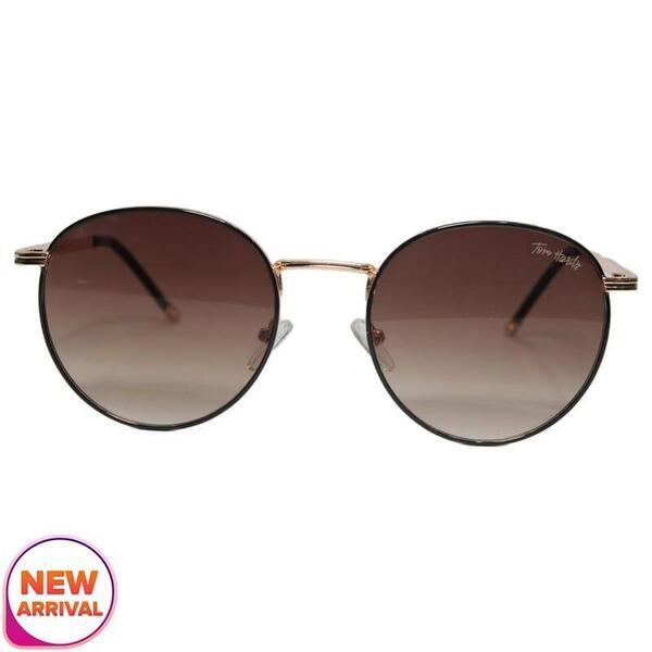 Round Golden Frame Brown Lens Sunglasses For Men | Compare and buy in ...