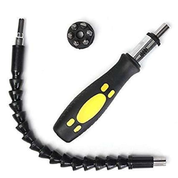 Snake Bit Drill Bit Extender Plus Ratchet Tool | Compare and buy in ...