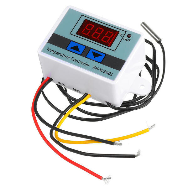 Thermostat Temperature Control Switch XH-W3001 Digital Temperature Controller With Display ...