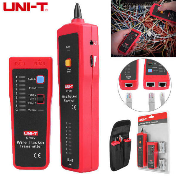 UNI-T Wire tracker RJ11 RJ45 telephone network Cable tracker Cable ...