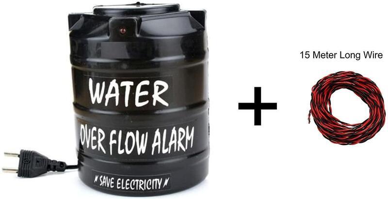 Water Tank Overflow Talking Alarm Overflow Bell with 15 Meter Long Wire ...