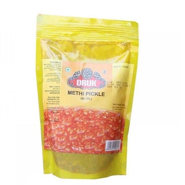 Druk Methi Pickle 200gm Pouch | Compare and buy in Best Price in Nepal ...