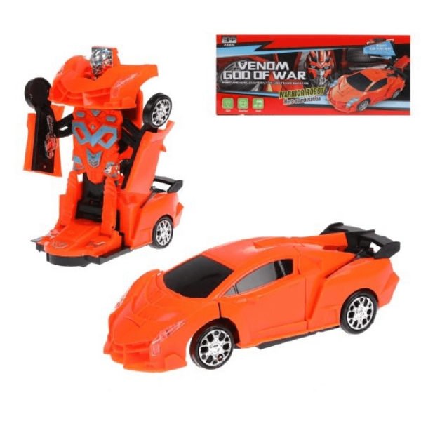 2 In 1 Venom God Of War Transformer Robot Car Police – | Compare and ...