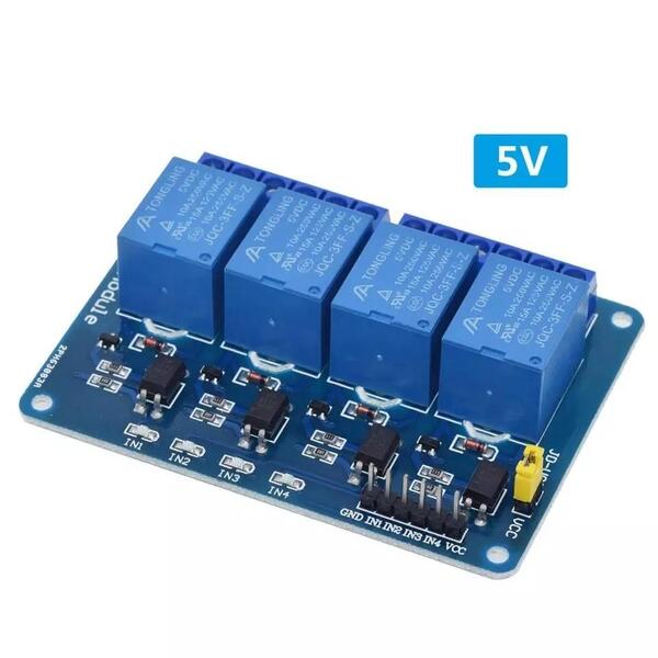 5V 4 Channel 4CH Relay Module 4-channel Relay Control Board For Arduino With Optocoupler Relay ...