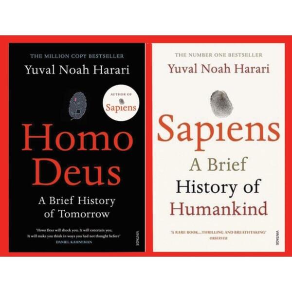 Bundle Of Two Book By Yuval Noah Harari(Homo Deus: A Brief History Of ...