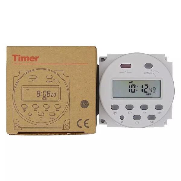 Digital Timer Switch 12v 24v 220v 16a Digital Lcd Power Programmable Relay Switch Support Daily