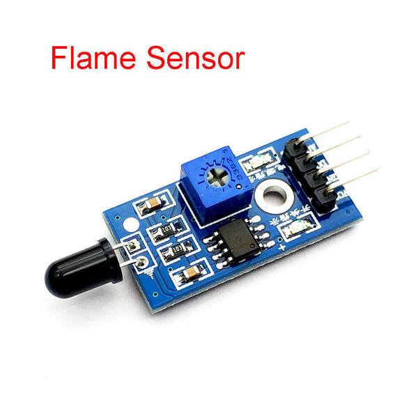 LM393 4 Pin IR Flame Detection Sensor Module Fire Detector Infrared Receiver Module for arduino ...