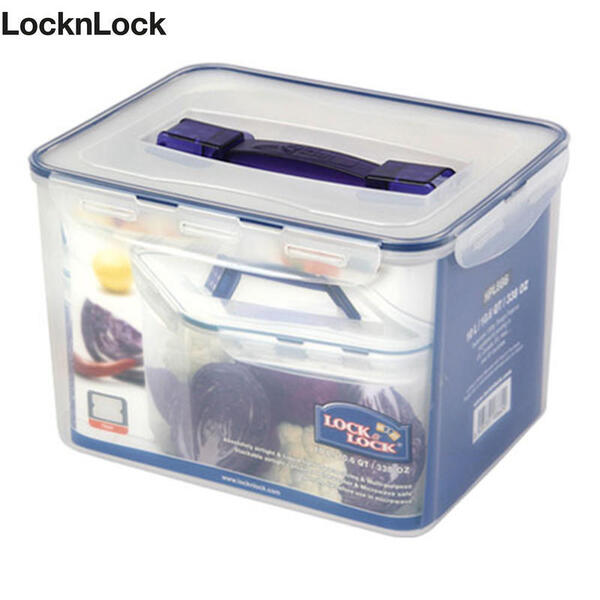 LocknLock Rectangular Airtight Tall Container With Handle - SastoKhoj