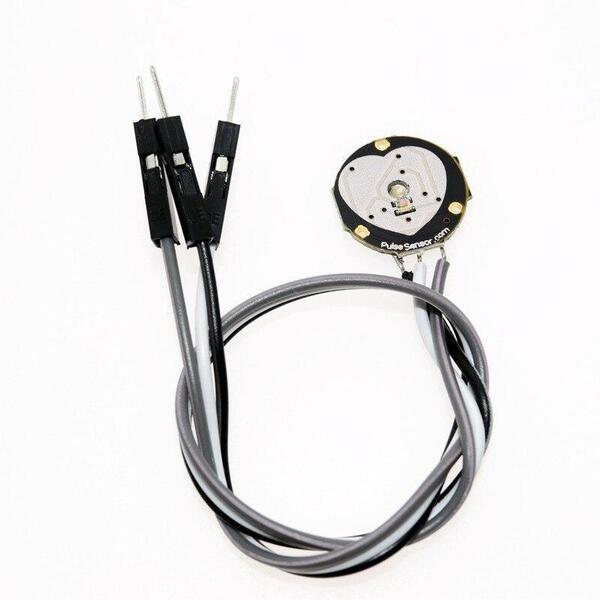 Pulse sensor pulse heart rate sensor for Arduino open source hardware development pulse sensor ...