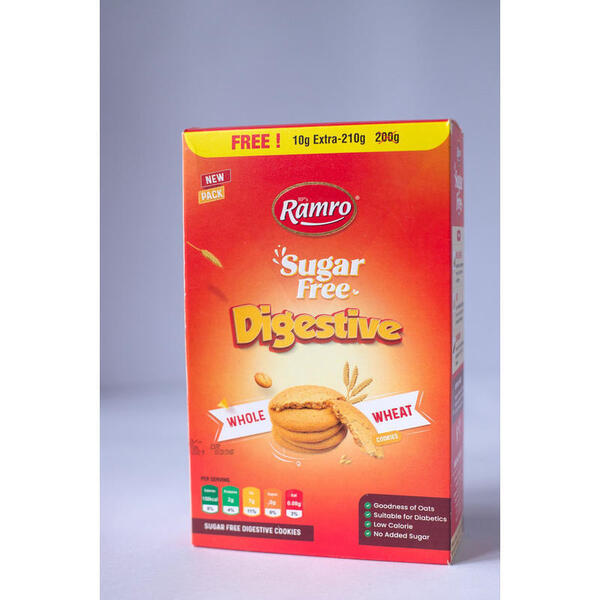 Ramro Sugar Free Digestive Whole Wheat Cookies | Compare and buy in ...
