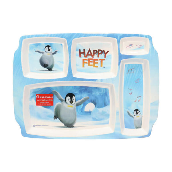 Superware Happy Feet Section Plate For Kids | Compare and buy in Best ...