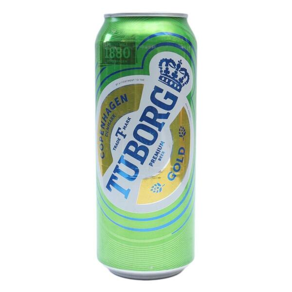 Tuborg Gold Premium Beer Can Beer 500 | Compare and buy in Best Price ...