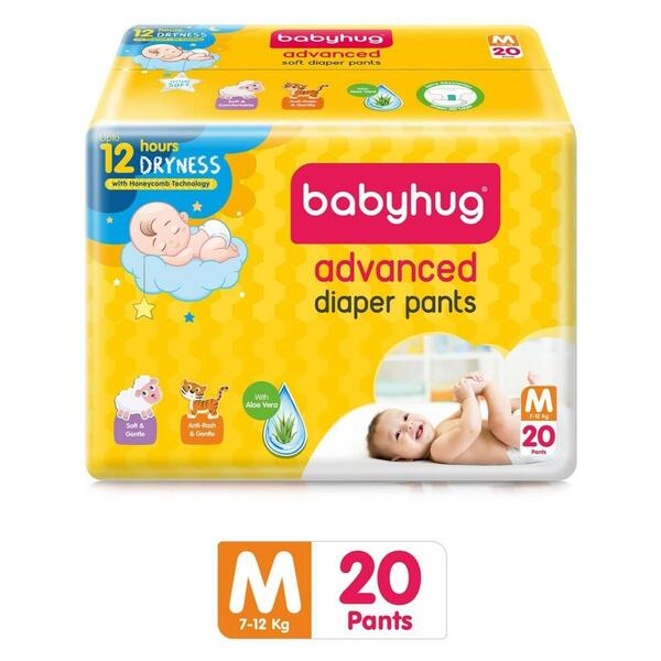 Babyhug Advanced Pant Style Diapers Medium | Compare and buy in Best ...