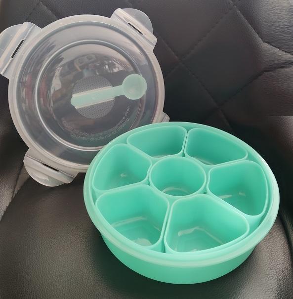 Max Senso Fancy Masala Box Virgin Plastic Spice (Masala) Round Box With ...