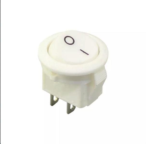 Round White 2 Pin ON-OFF Rocket Switch | Compare and buy in Best Price ...