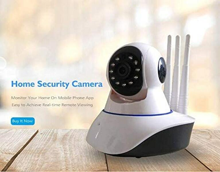 Wireless HD IP Camera Dual Antenna Live View WiFi Wireless HD IP ...