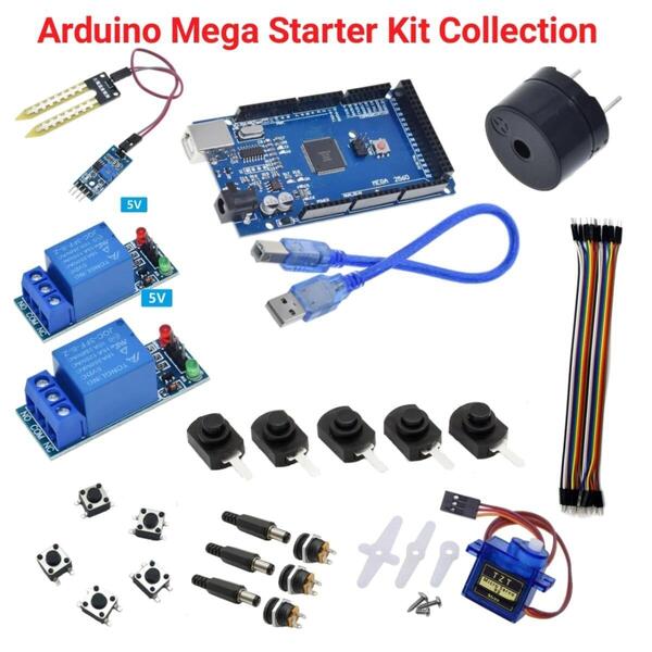 Arduino Mega DIY Starter Kit Collection With Basic Switch Dc Connector Sensors | Compare and buy ...