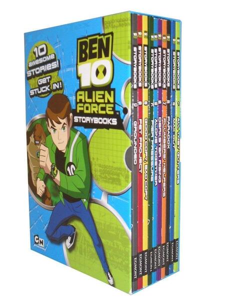Ben 10 Alien Force Story Books (Box Set Of Ten Awesome Stories ...