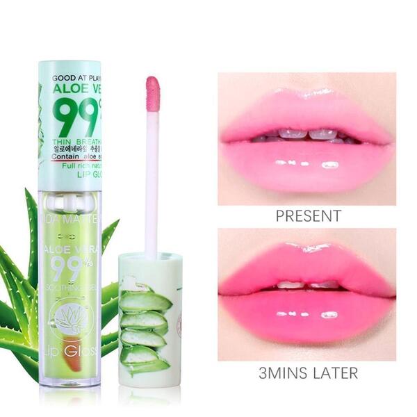 Chanlanya Color Changing Magic Lip Gloss Contains 99% Aloevera 1piece ...