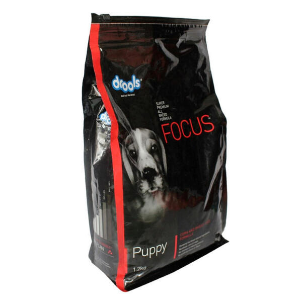 Drools Focus Puppy Super Premium Food 1.2kg Corn And Wheat Free Formula ...