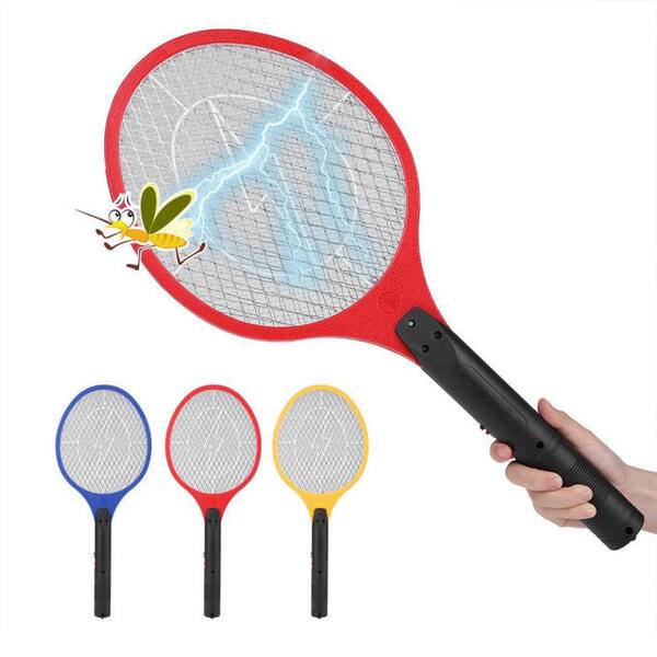 Rechargeable Electric Fly Swatter Insect Killer Mosquito Racket Bat ...
