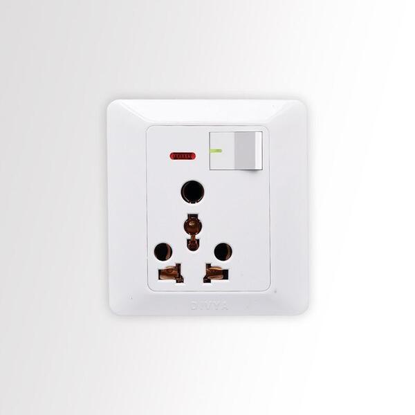1 Gang + (5/16A + MF) Multi Power Socket With Indicator - Premium ...