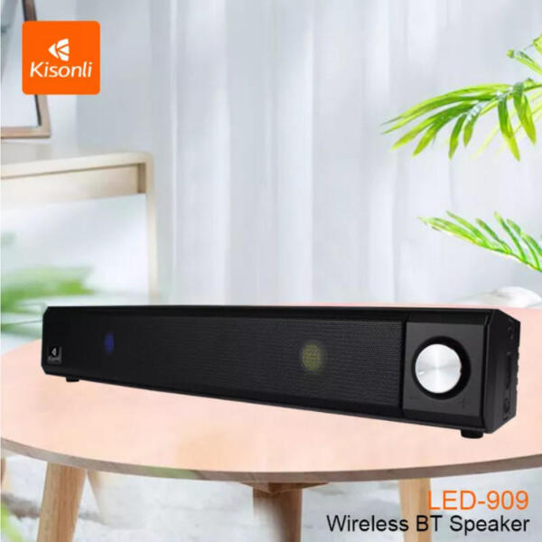 Kisonli LED909 Soundbar Portable Speaker Subwoofer Bluetooth Bass ...
