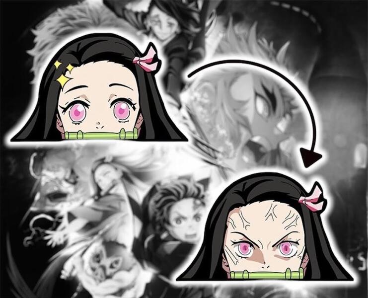 Nezuko 3D Sticker Demon Slayer | Compare and buy in Best Price in Nepal ...