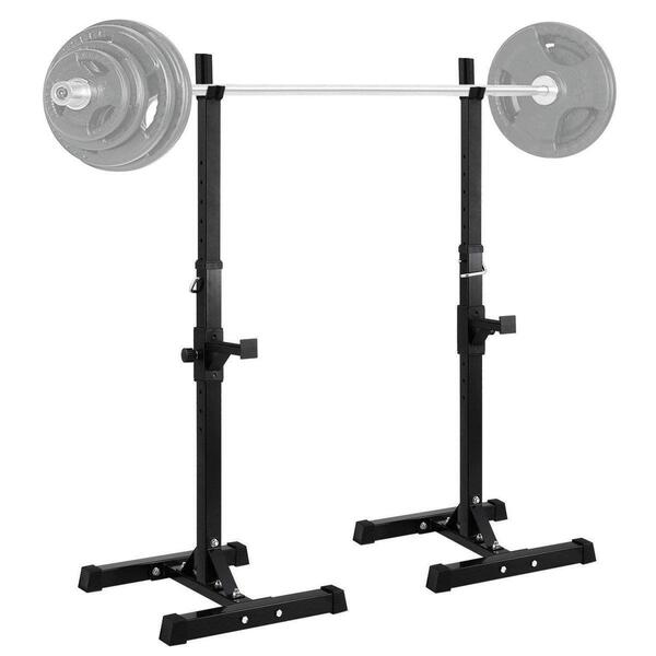 Portable Squat Stand-Pair of Barbell Rack Squat Rack Racks | Compare ...