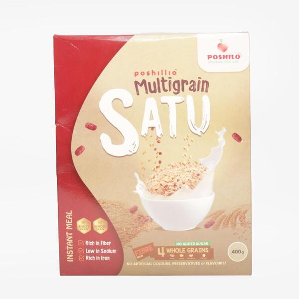 Poshilo Multigrain Satu 400gm (No Sugar Added) | Compare and buy in Best Price in Nepal ...