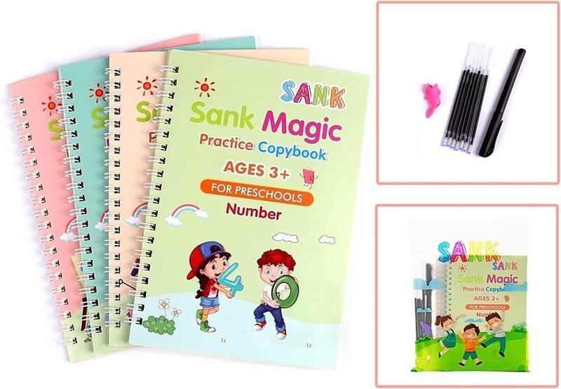 Reusable Practice Copybook For Kids - The Print Handwriting Workbook ...