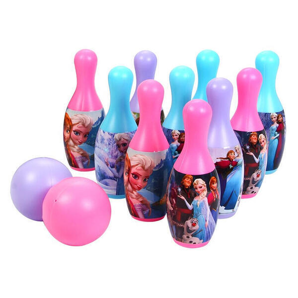 Frozen Bowling Set for Kids with 2 balls | Compare and buy in Best ...