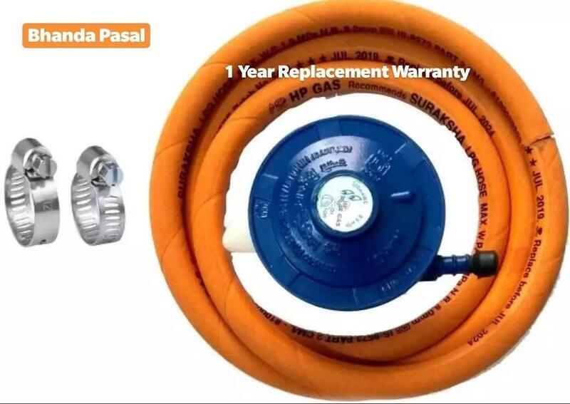 Gas Regulator And Pipe Set With Clamp | Compare and buy in Best Price ...