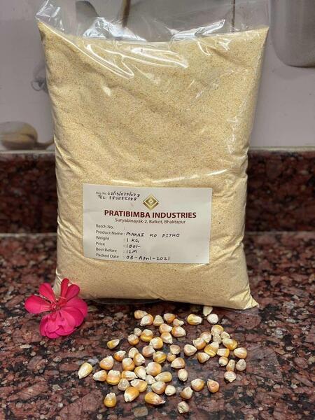Makai Ko Pitho (Corn Flour) | Compare and buy in Best Price in Nepal ...